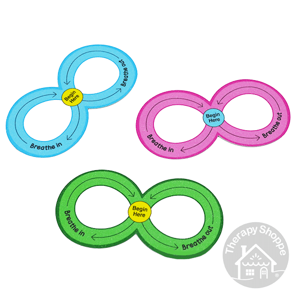 Calming Lazy 8 Tracing Stickers - Therapy Shoppe
