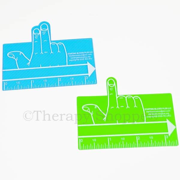 Green One Finger Spacers 2-pk - Therapy Shoppe