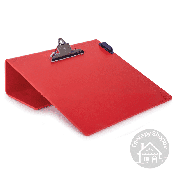 Super Sale Red Desktop Writing Slant Board - Therapy Shoppe